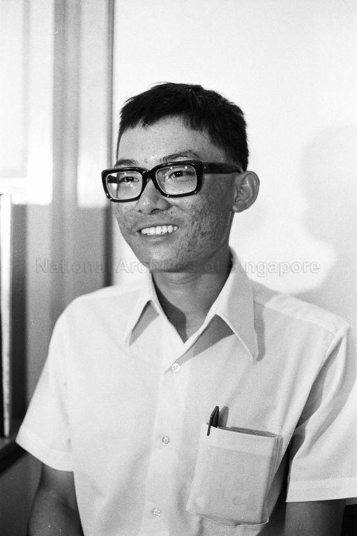 LIM BOON TIONG, ONE OF THE TOP STUDENTS IN THE 1973 GCE 'A'