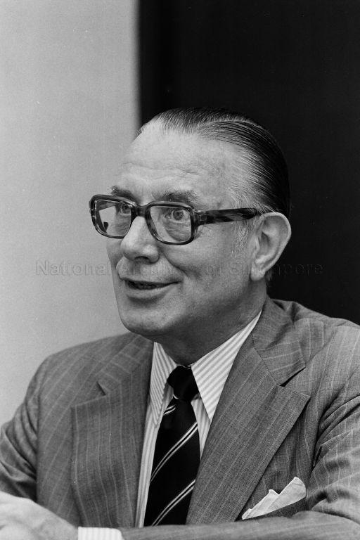 GUEST-OF-HONOUR AT THE OFFICIAL OPENING OF TAT LEE BANK AT