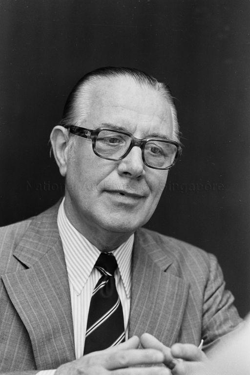 GUEST-OF-HONOUR AT THE OFFICIAL OPENING OF TAT LEE BANK AT