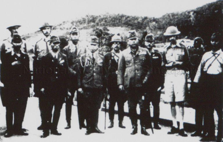 JAPANESE VICTORY PHOTOGRAPH TAKEN IMMEDIATELY AFTER THE