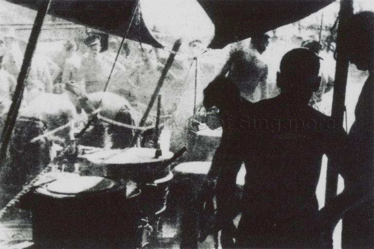 JAPANESE OCCUPATION OF SYONAN-TO - BRITISH AND AUSTRALIAN