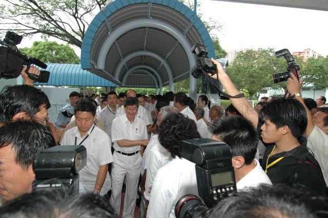 Taken at: Nomination centre for wards of Jurong GRC and West