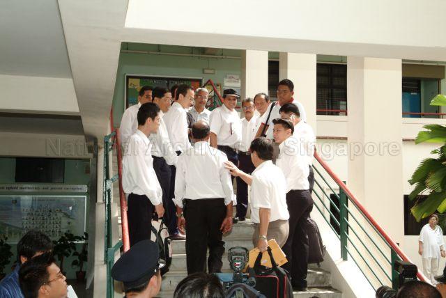 Taken at: Nomination centre for wards of Hougang SMC and