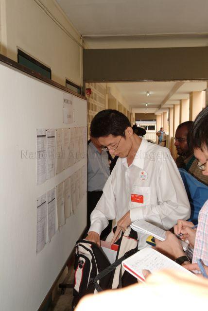 Taken at: Nomination centre for wards of Hougang SMC and