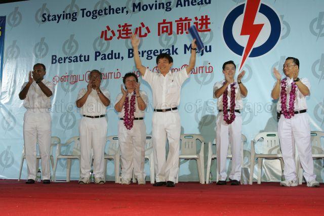 Taken at: People's Action Party (PAP) Rally at Woodlands
