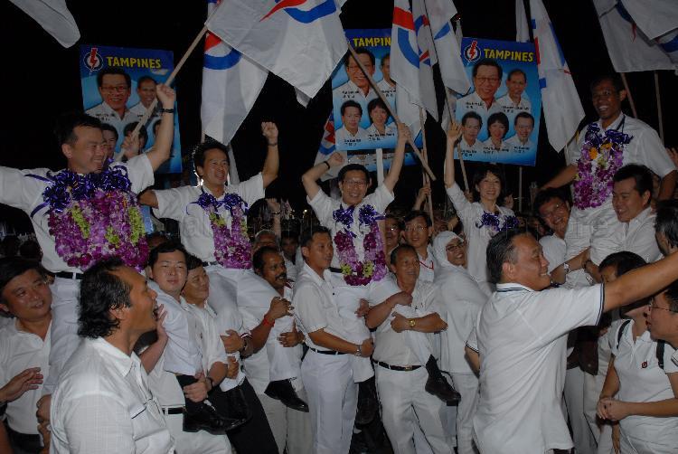 People's Action Party (PAP) candidates for Tampines Group