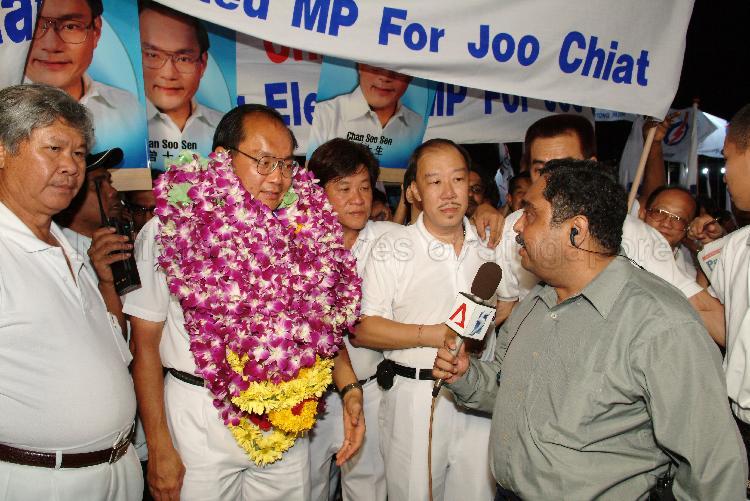 People's Action Party (PAP) candidate for Joo Chiat Chan Soo