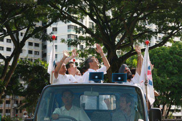Taken at: 2006 General Election's victory parade at Ang Mo