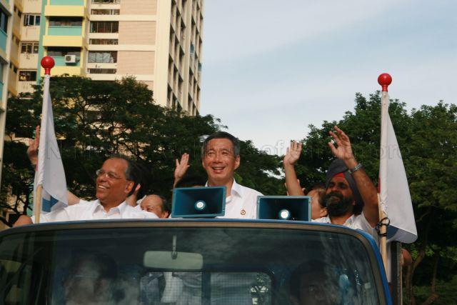 Taken at: 2006 General Election's victory parade at Ang Mo