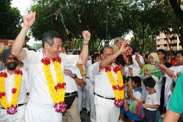 Taken at: 2006 General Election's victory parade at Ang Mo