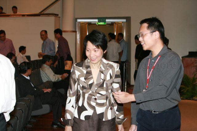 Minister of State for National Development Ms Grace Fu Hai