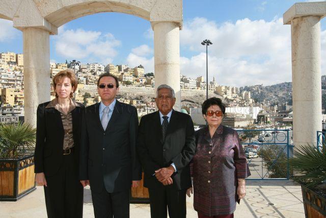 Taken at: Meeting with Mayor of Amman Omar Maani and his