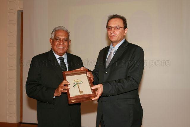 Taken at: Meeting with Mayor of Amman Omar Maani and his