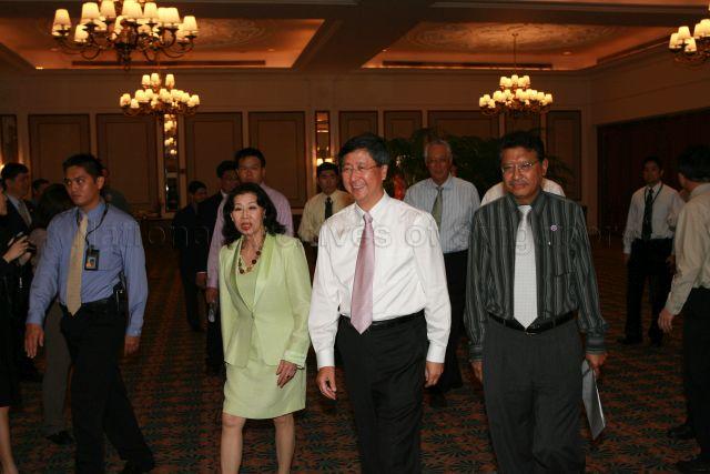 Taken at: Tribute dinner for Lim Boon Heng hosted by the