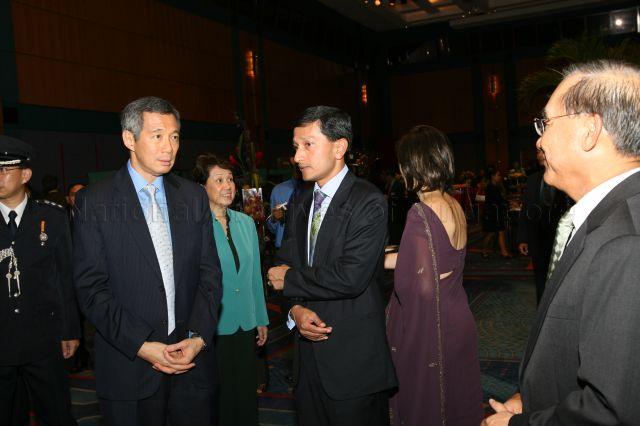 Prime Minister Lee Hsien Loong and wife, Madam Ho Ching, and
