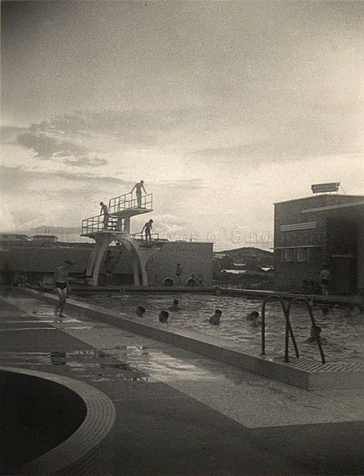 SWIMMING POOL AT SANDES SOLDIERS HOME, PORTSDOWN ROAD,