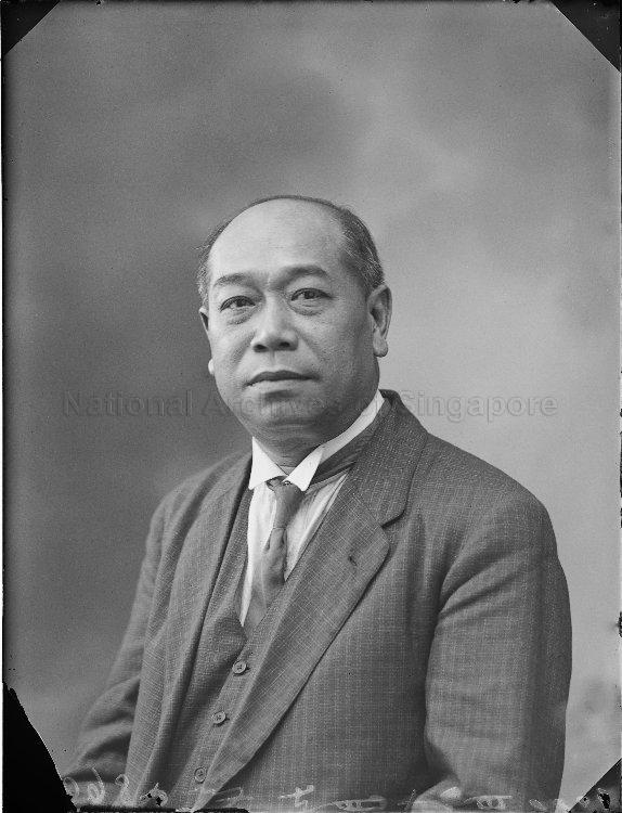 Portrait of Lee Choon Guan (1868-1924), a Straits born