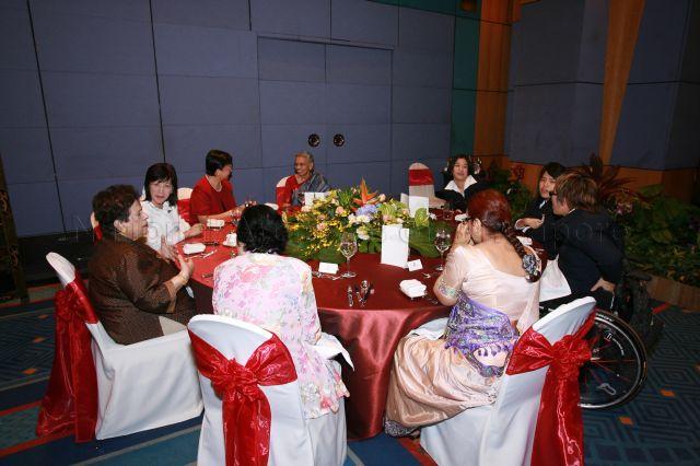 Mrs S R Nathan, wife of President, with National Day award