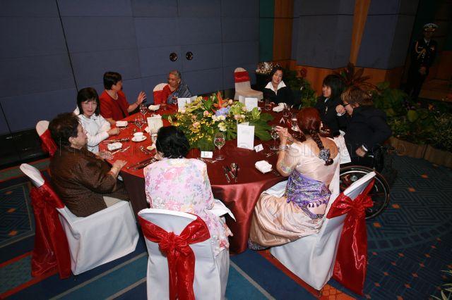 Mrs S R Nathan, wife of President, with National Day award