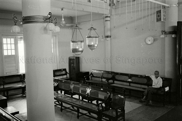 Interior of the Maghain Aboth Synagogue, Waterloo Street,