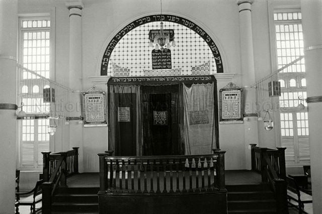 Interior of the Maghain Aboth Synagogue, Waterloo Street,