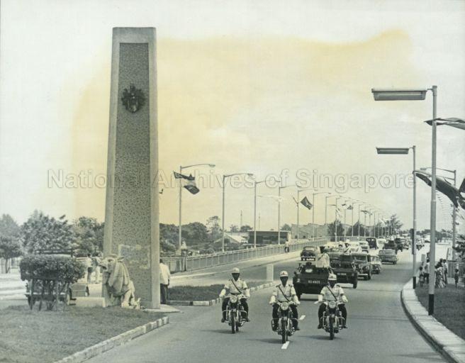 Prince Norodom Sihanouk of Cambodia and his entourage