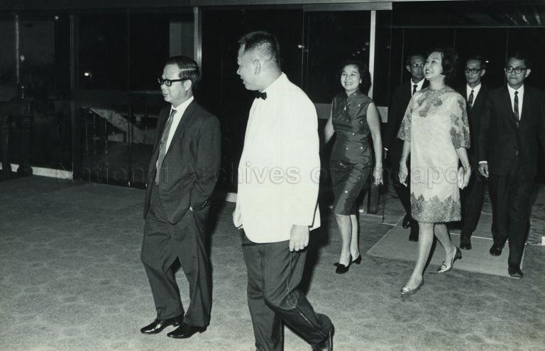 Minister for Science and Technology Dr Toh Chin Chye