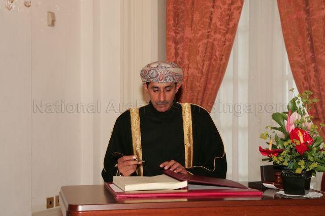 Ambassador-designate of Sultanate of Oman, Sheikh Humaid Bin
