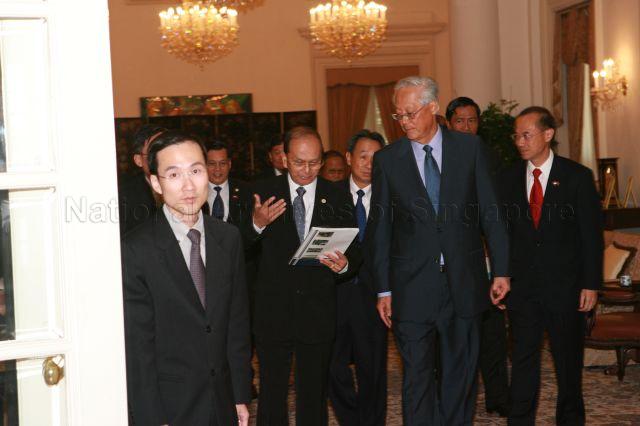 Taken at: Call on Senior Minister Goh Chok Tong by Prime