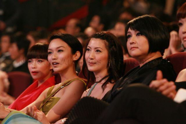 MediaCorp TV artistes attending Star Awards at MediaCorp TV