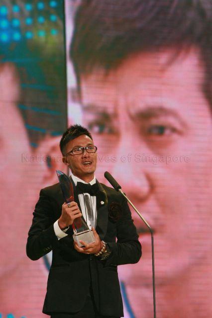 MediaCorp TV "Best Actor" award winner Chen Hanwei