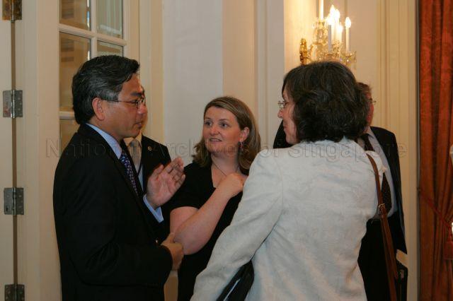 Singapore's High Commissioner to Australia Albert Chua with