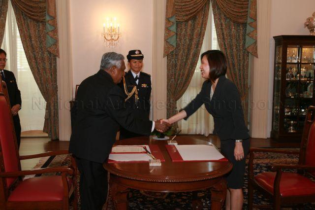 Taken at: Appointment of two new Permanent Secretaries,