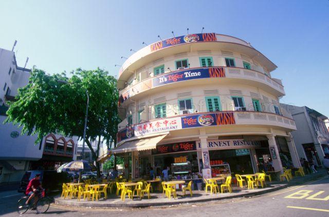 Building at 290 Jalan Besar, which houses Earnest Restaurant