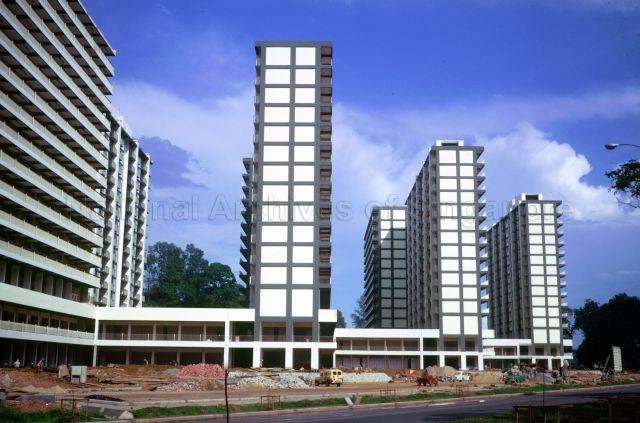 SITE OF NEW HOUSING AND DEVELOPMENT BOARD (HDB) FLATS AT