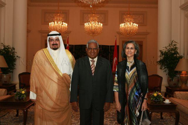 Taken at: Call on President S R Nathan by Seikh Ahmad