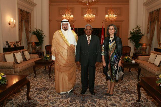 Taken at: Call on President S R Nathan by Seikh Ahmad