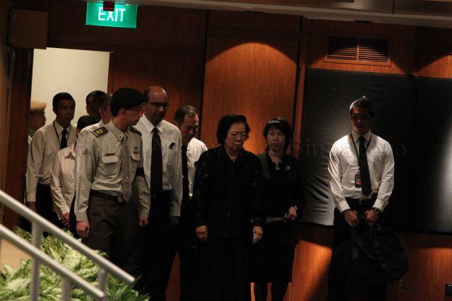 Taken at: Dr Goh Keng Swee's funeral service at Singapore