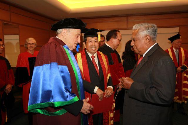 Taken at: President S R Nathan officiates at Nanyang