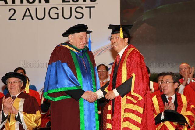 Taken at: President S R Nathan officiates at Nanyang