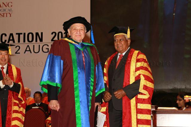 Taken at: President S R Nathan officiates at Nanyang