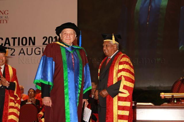 Taken at: President S R Nathan officiates at Nanyang