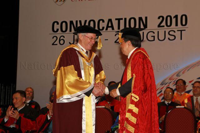 Taken at: President S R Nathan officiates at Nanyang