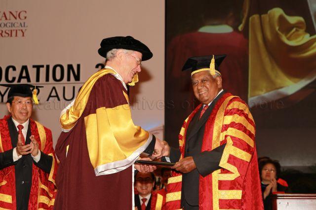 Taken at: President S R Nathan officiates at Nanyang
