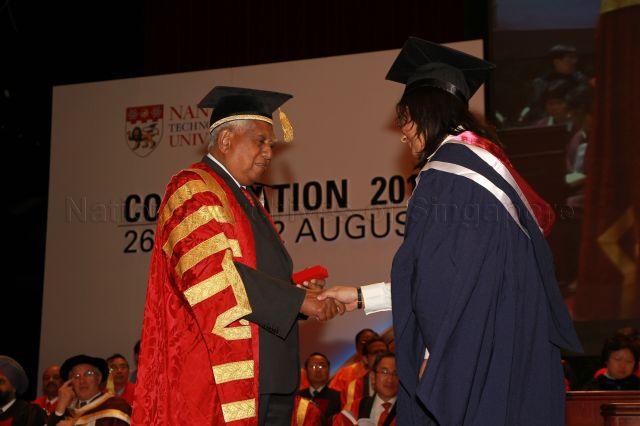 Taken at: President S R Nathan officiates at Nanyang