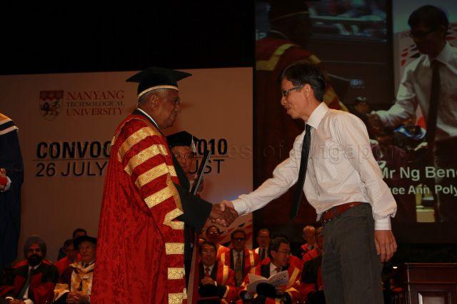 Taken at: President S R Nathan officiates at Nanyang