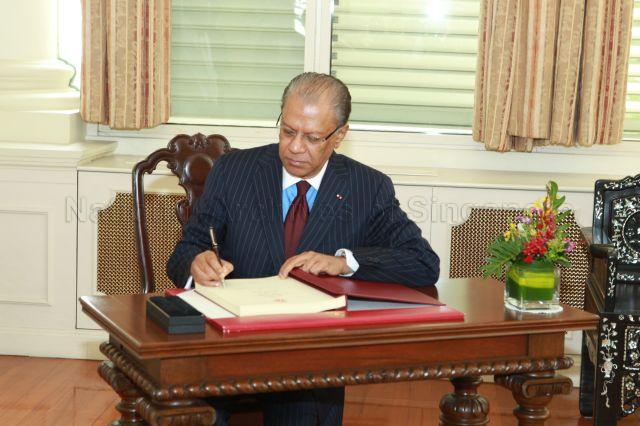 Taken at: Call on President Nathan by Prime Minister of