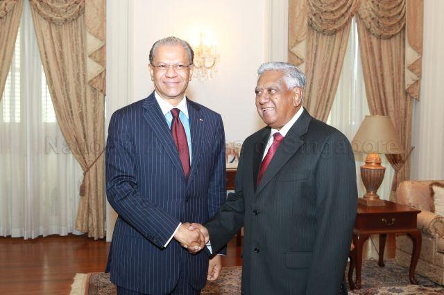 Taken at: Call on President Nathan by Prime Minister of
