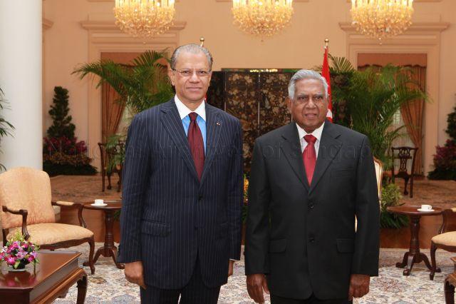 Taken at: Call on President Nathan by Prime Minister of