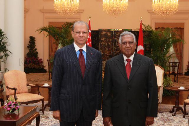 Taken at: Call on President Nathan by Prime Minister of